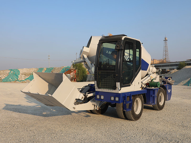 Self-Loading Concrete Mixer Dimensions And Much More: AIMIX Machines